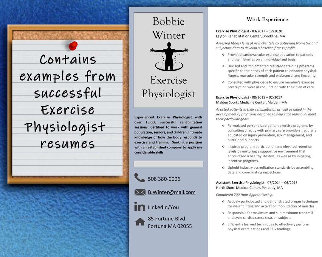 Exercise Physiologist / Sports Medicine Template With Successful Real ...