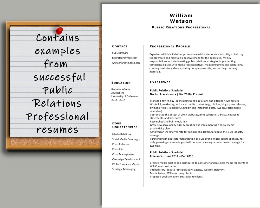 1 Page Modern Professional Resume Template With Successful Real World ...