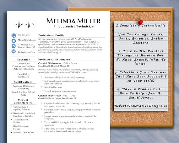 Phlebotomy Technician Resume