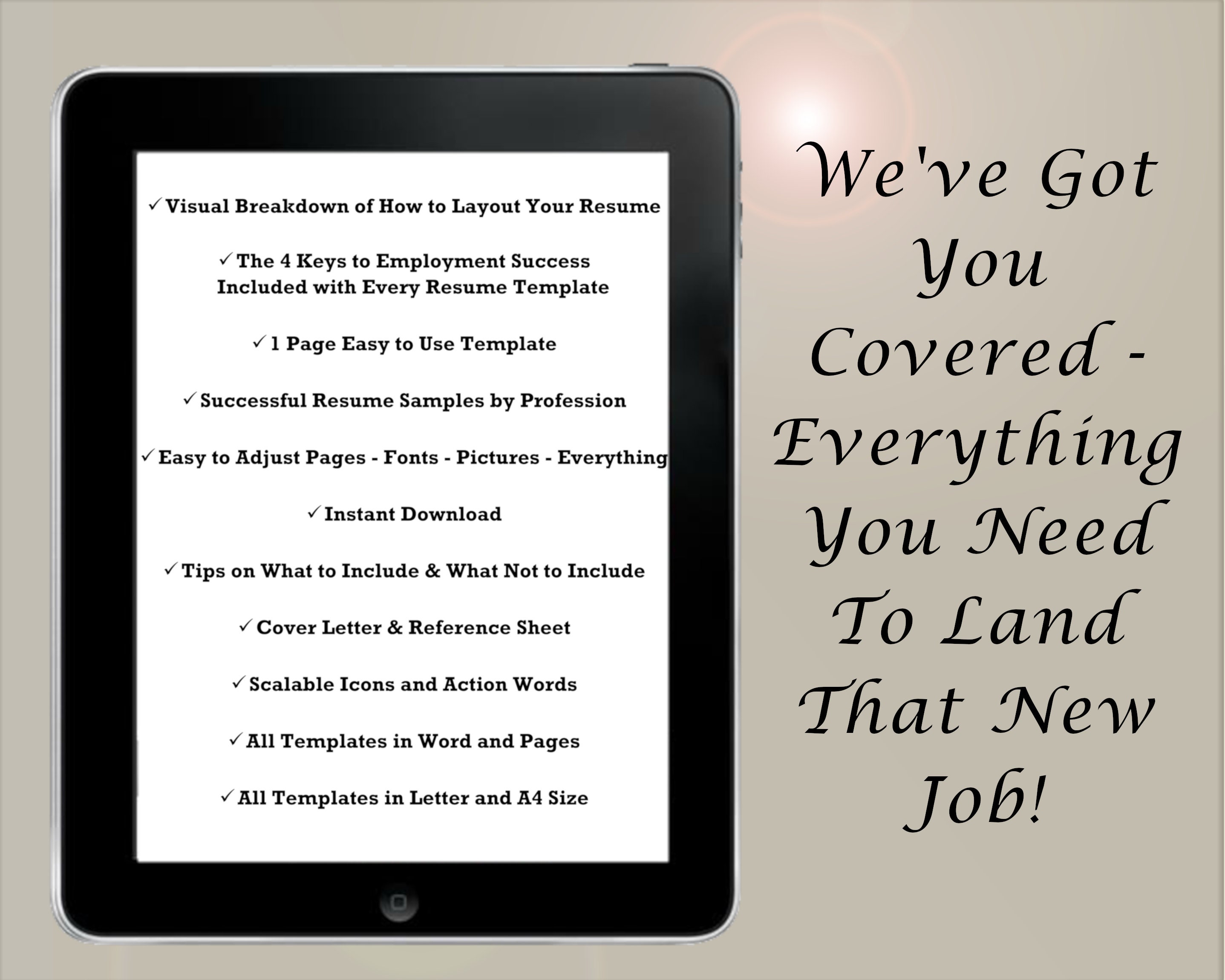 1 Page Modern Professional Resume Template With Successful Real World ...