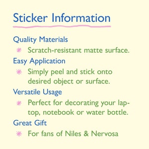 Cafe Nervosa Niles Crane Sticker 90s Sitcoms Seattle One of a Kind ...