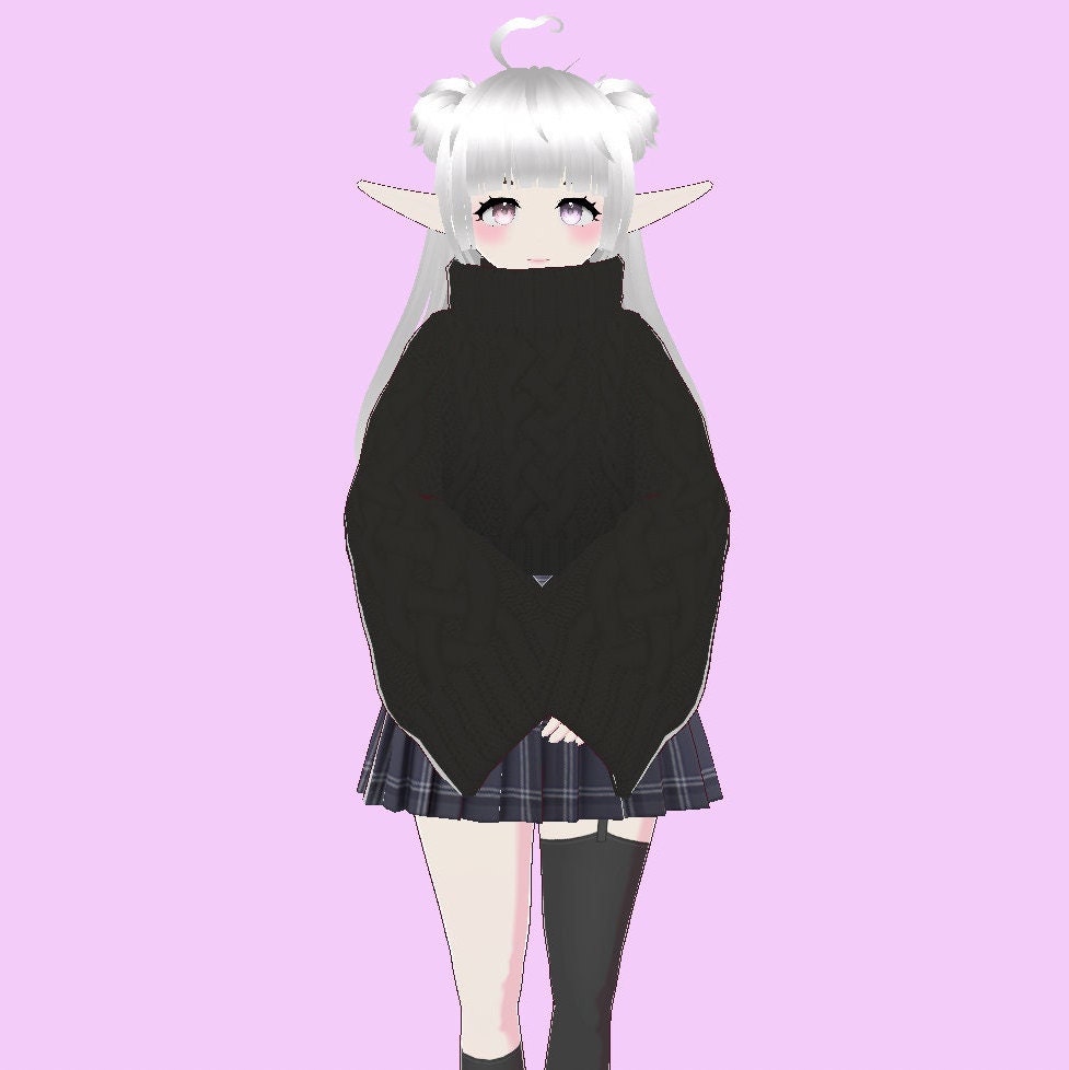 Pastel Elf Vtuber 【premade】 - Etsy