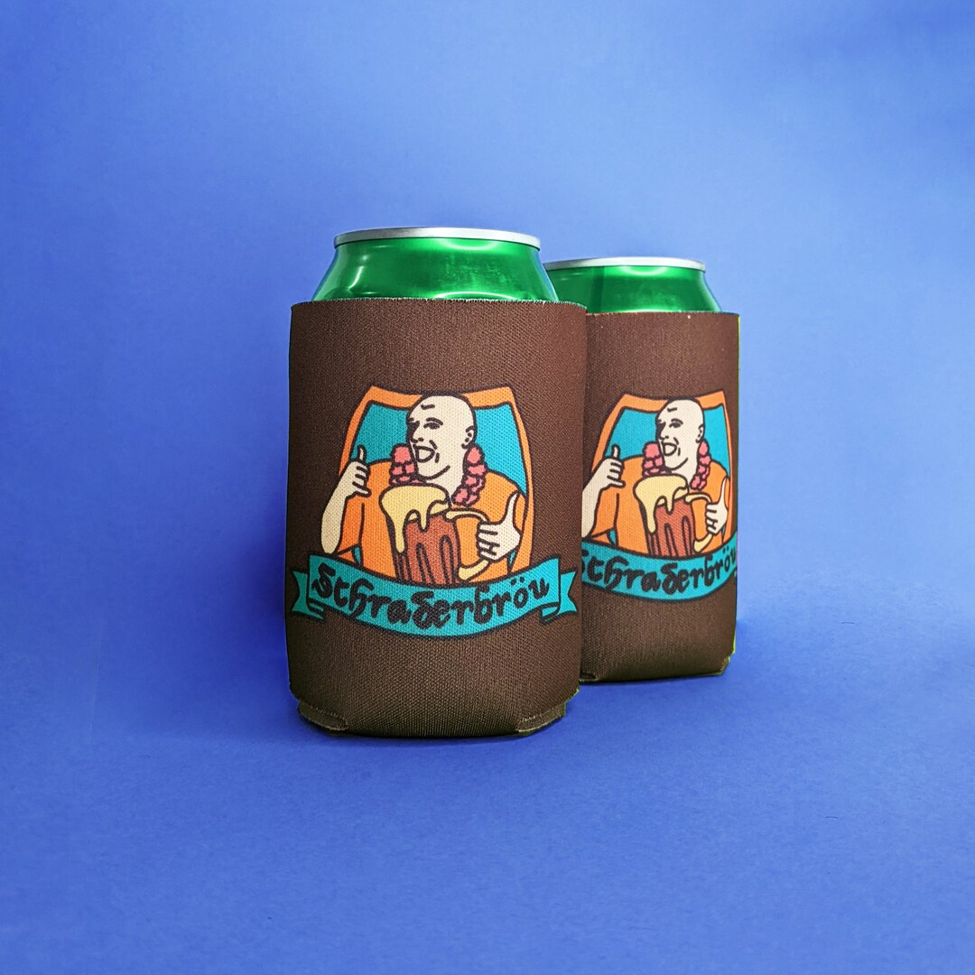 Schraderbrau Beer Can Cooler: Breaking Bad Fan Art Gift - Etsy