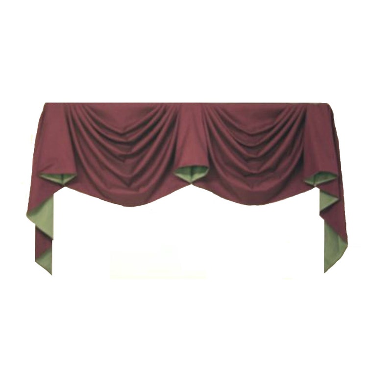 Window Swags and Valances - Etsy