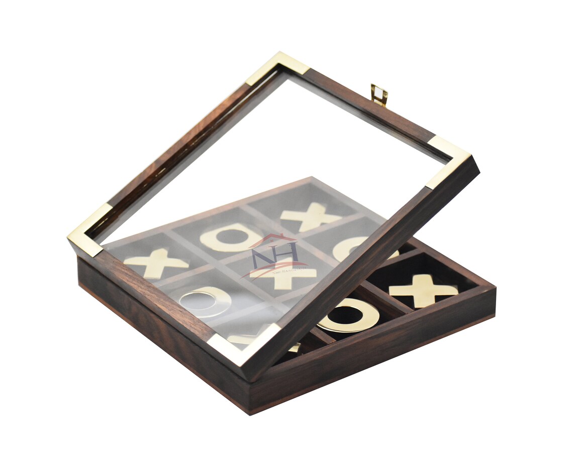 Handcrafted Tic Tac Toe Game Tic Tac Toe Table Top Game Set - Etsy
