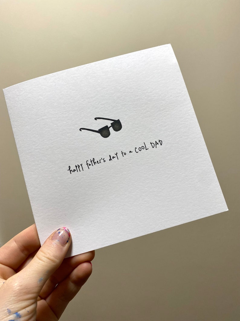 Happy Father's Day to a COOL DAD Card Father's Day UK Sunglasses Cool ...