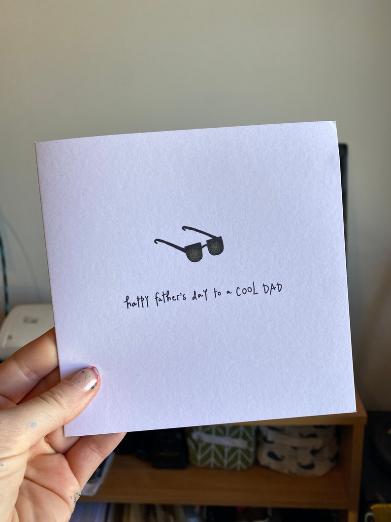 Happy Father's Day to a COOL DAD Card Father's Day UK Sunglasses Cool ...