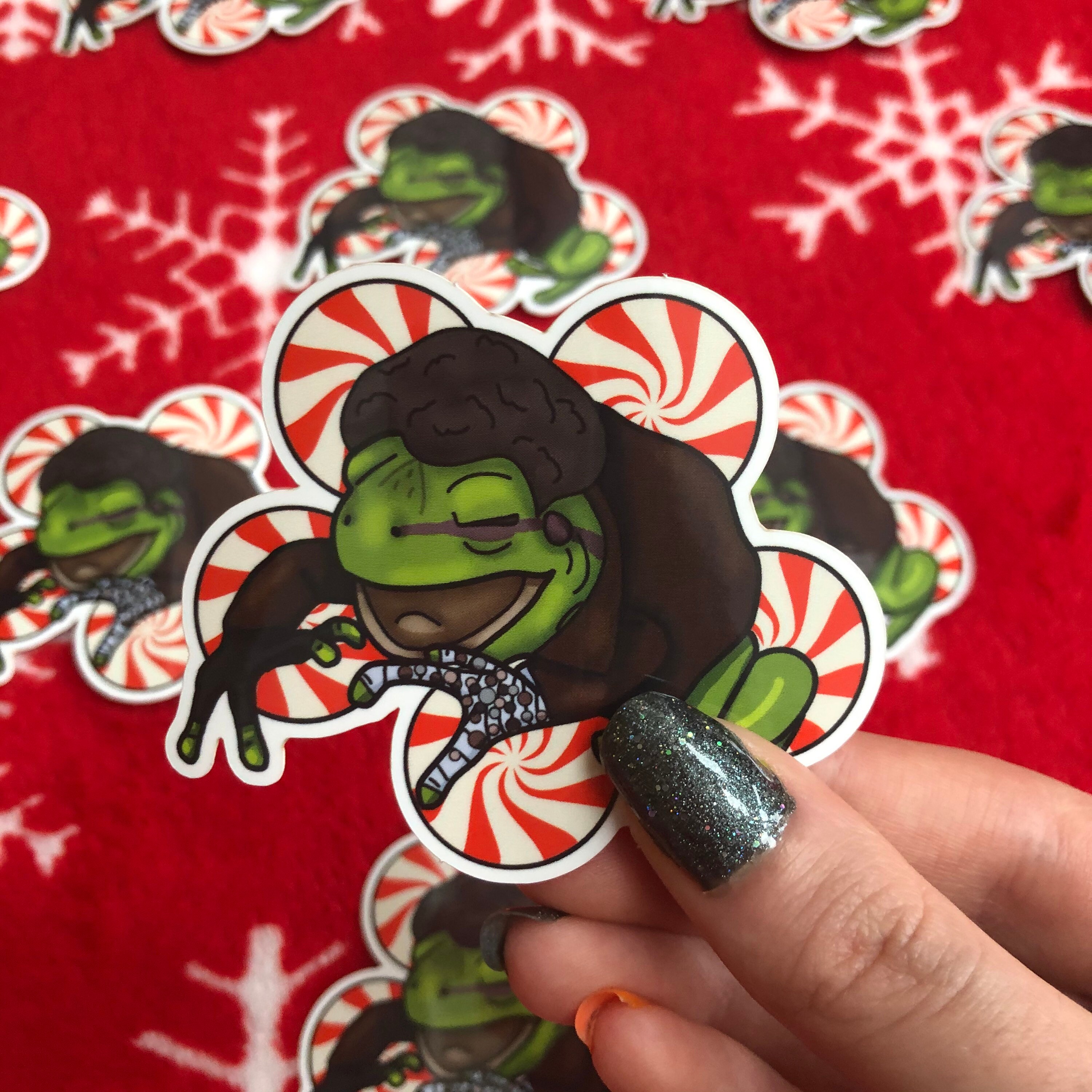 Home Alone Marv Frog Sticker - Etsy UK