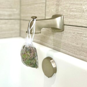 Organic Eucalyptus Lavender Shower Pouches, Hanging Scent Sachets With ...