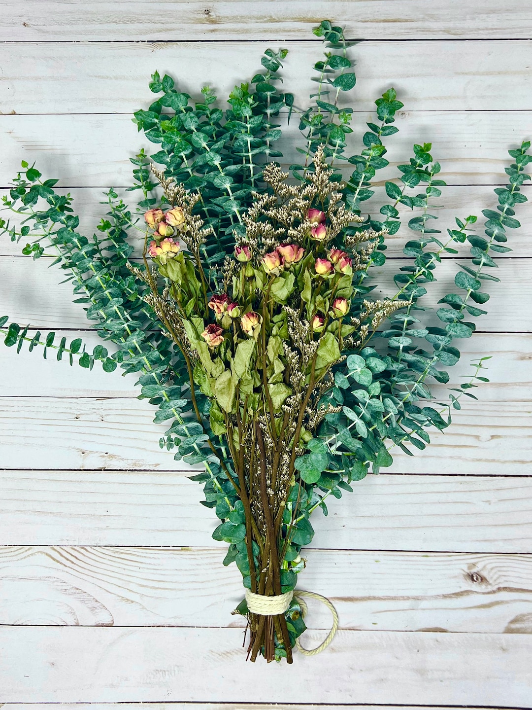 Eucalyptus Shower Bundle With Lavender & Roses, Aromatherapy Plant ...