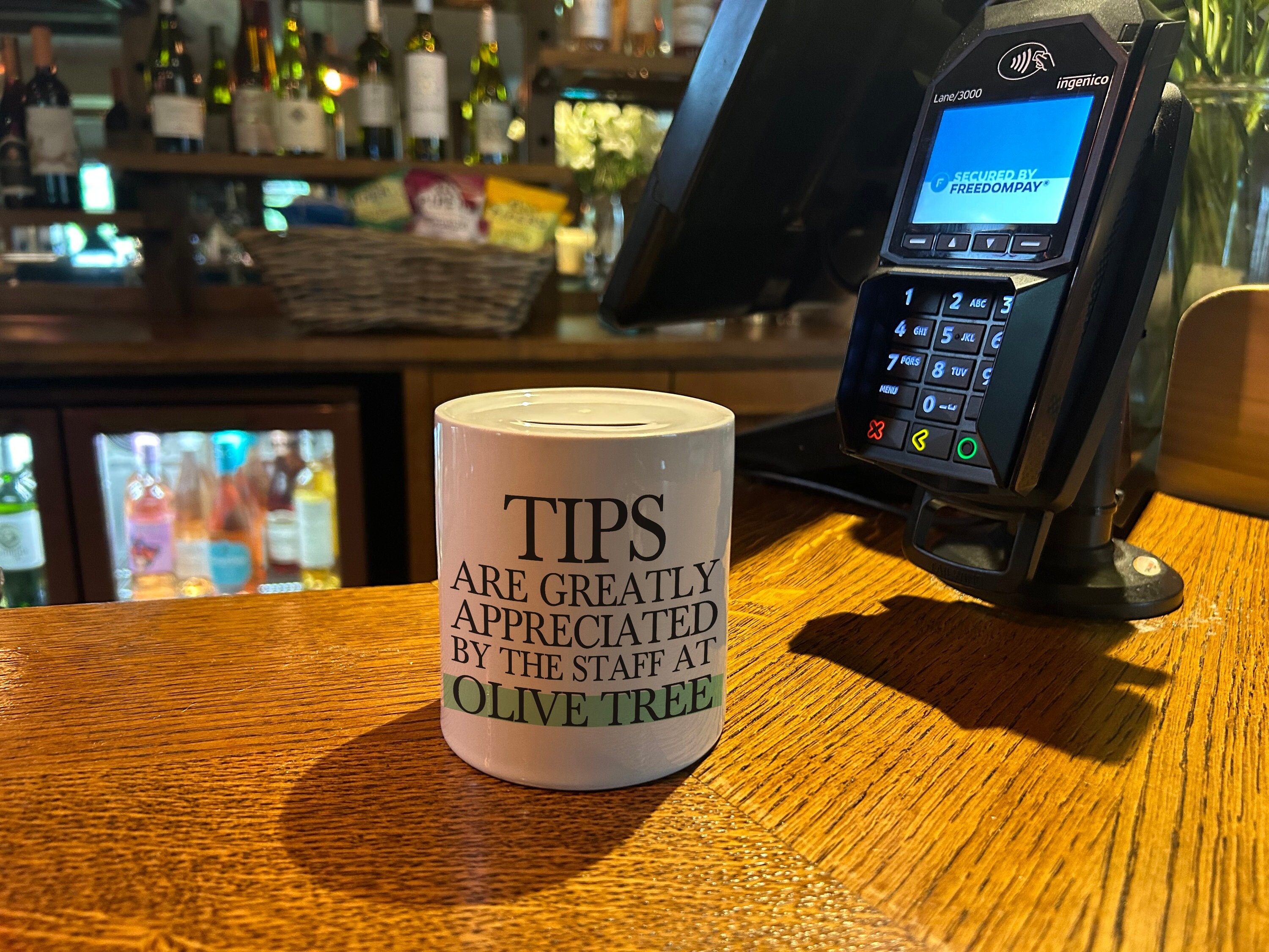 Branded Tips Are Appreciated Tip Jar for Café Bar Hotel - Etsy UK