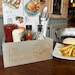 Branded Condiment Holder Caddy: Grey Wash Pine Wood Restaurant Table ...