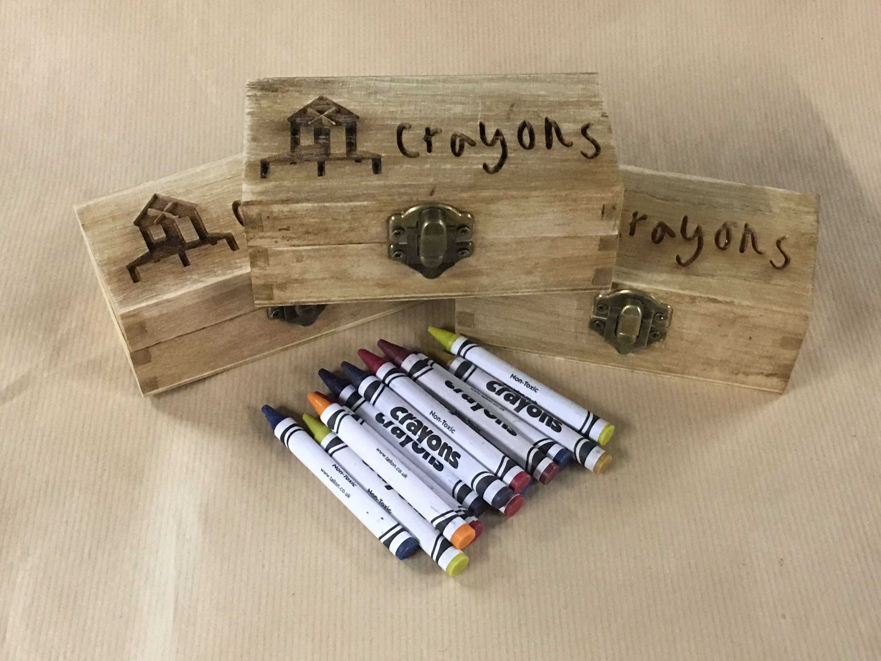 Crayon Boxes For Cafes Bars and Restaurants Table Accessories | Etsy