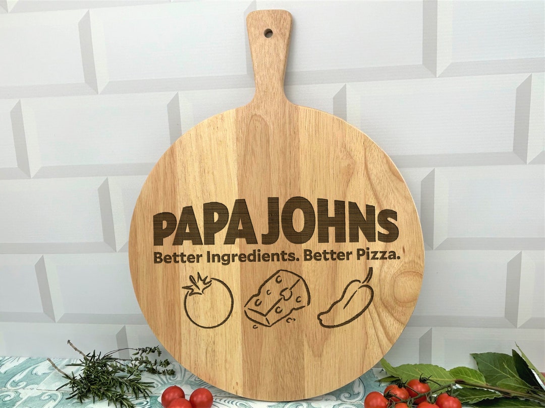 Engraved Pizza Paddle: Branded Restaurant Decor, Bulk Business Gifts - Etsy