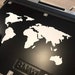Motorcycle Pannier Decal World Map BMW GSA Triumph Tiger. Motorbike ...