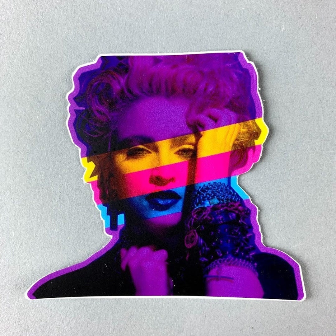 Madonna Sticker - Etsy