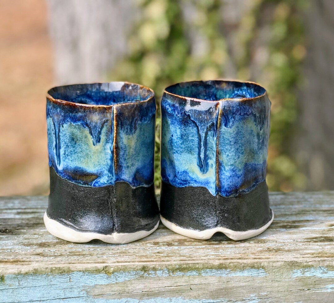 Galaxy Coffee Mug, Handheld Mug, Handmade Ceramic Cup, Night Sky Mug ...