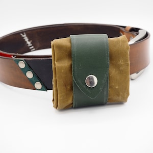 Leather & Canvas Foraging Bag - PDF Pattern - Etsy