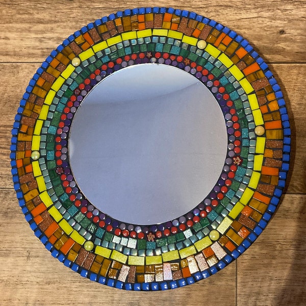 Mosaic Mirror - Etsy