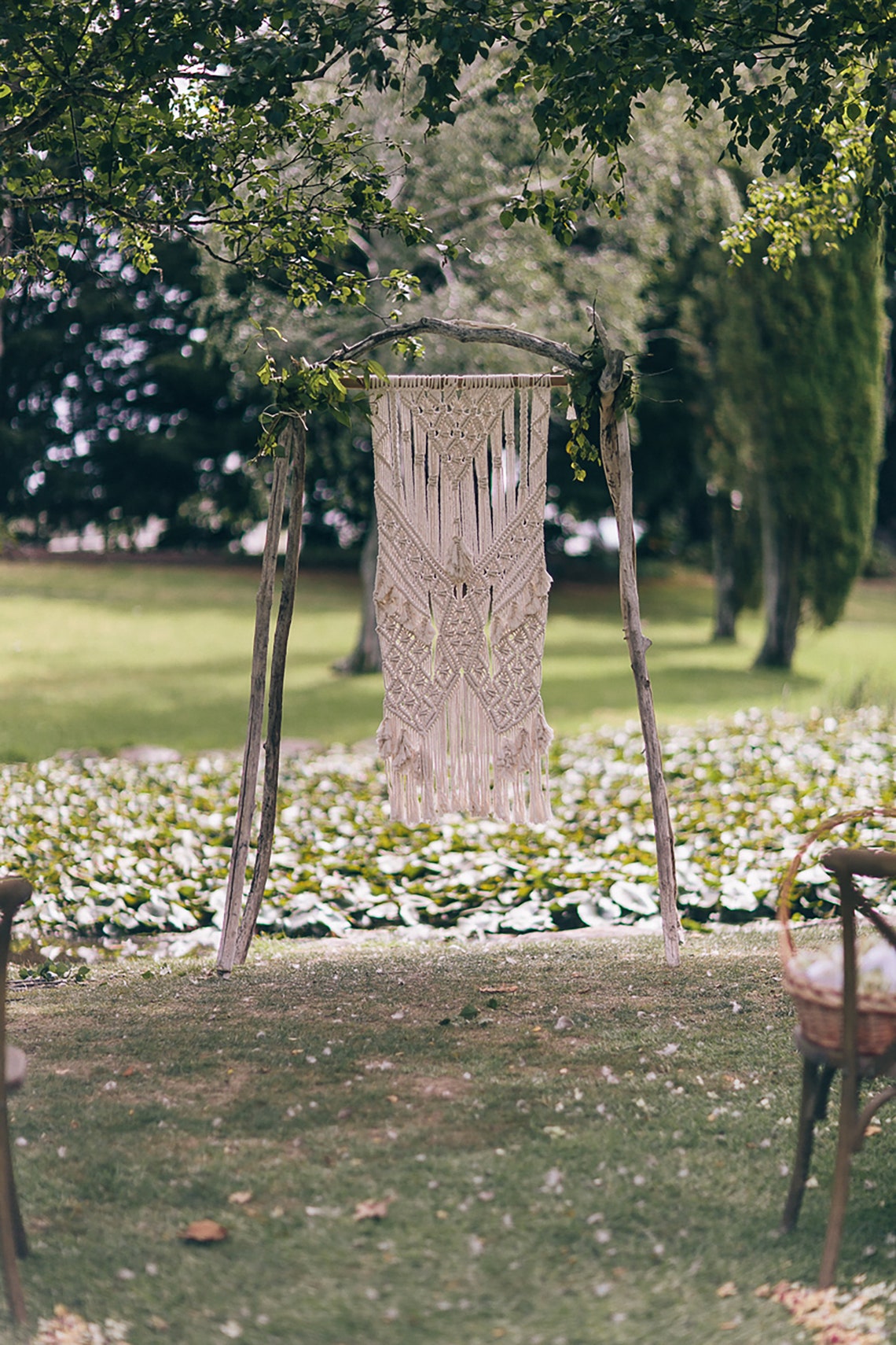 Wing of Bird Macrame Wall Hanging/boho/wedding/vintage/wings/feathers ...