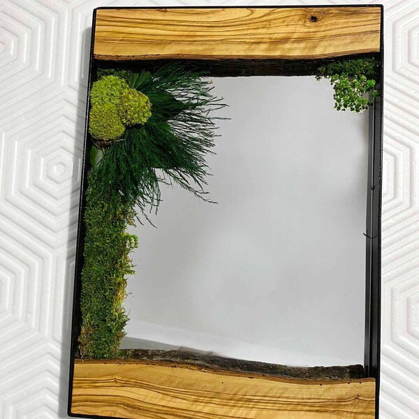 Moss Mirror - Etsy