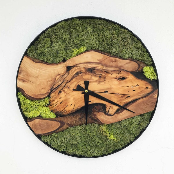 Handmade Wood Clock - Etsy