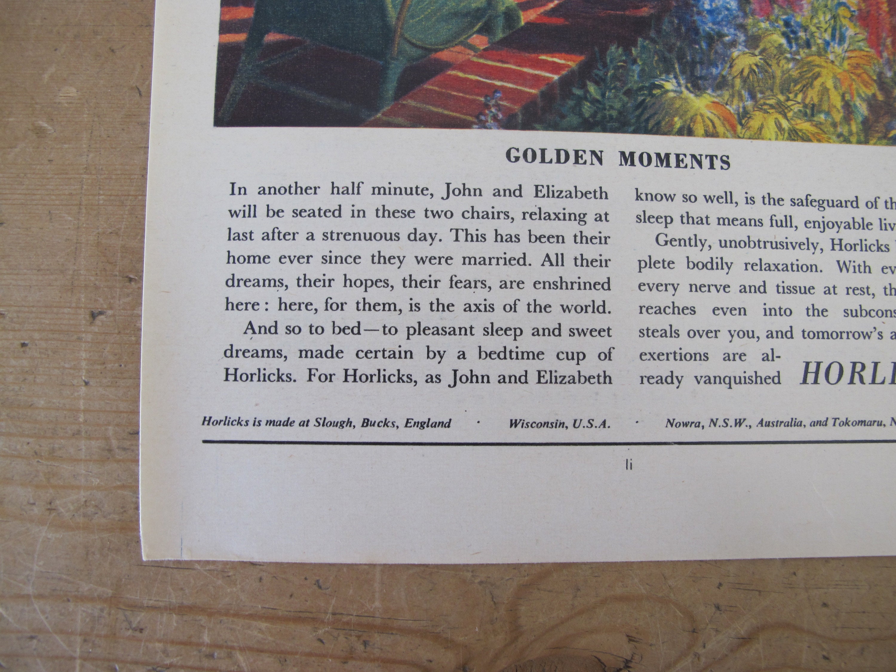 Horlicks - Vintage Magazine Advertisement 1951 From Festival of Britain ...