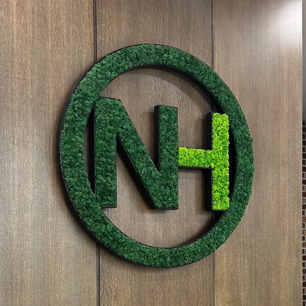 Moss Sign - Etsy
