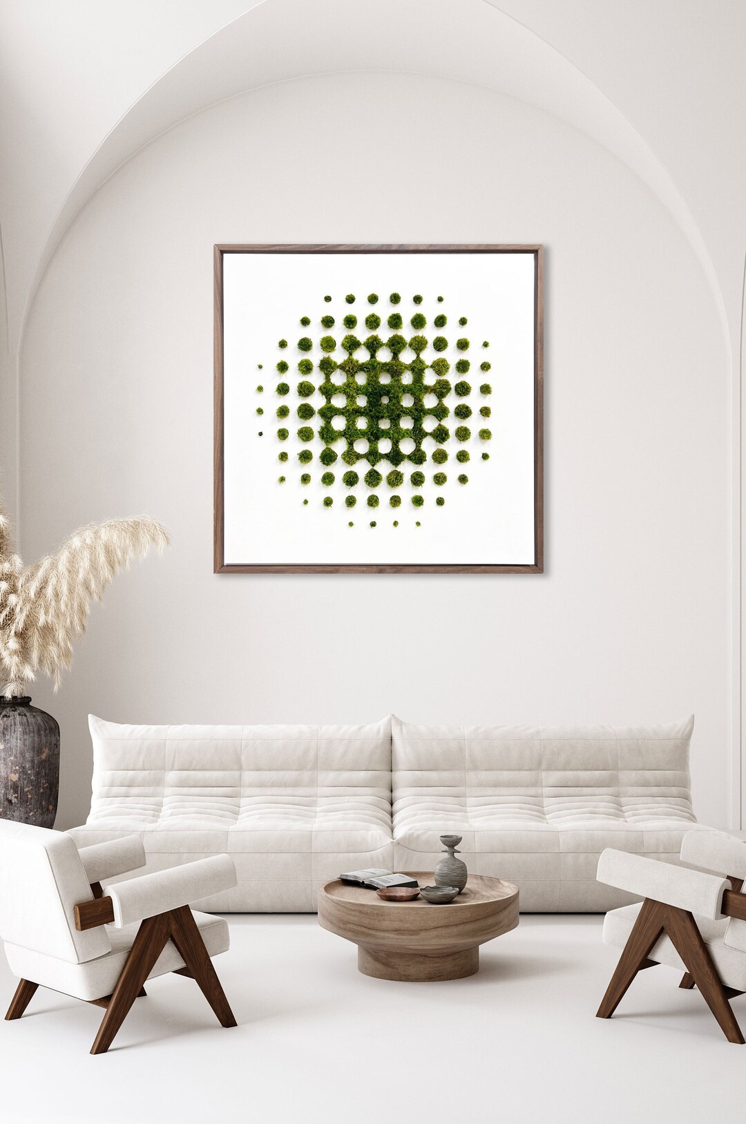 Green Abstract - Preserved Moss Wall Art - Etsy
