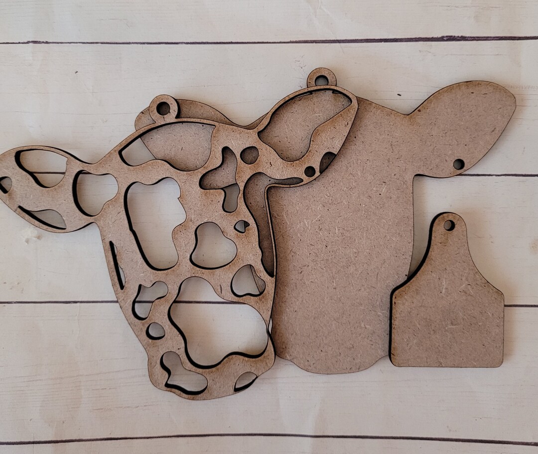 Wholesale Blanks Unpainted Blanks Cow Car Charm - Etsy