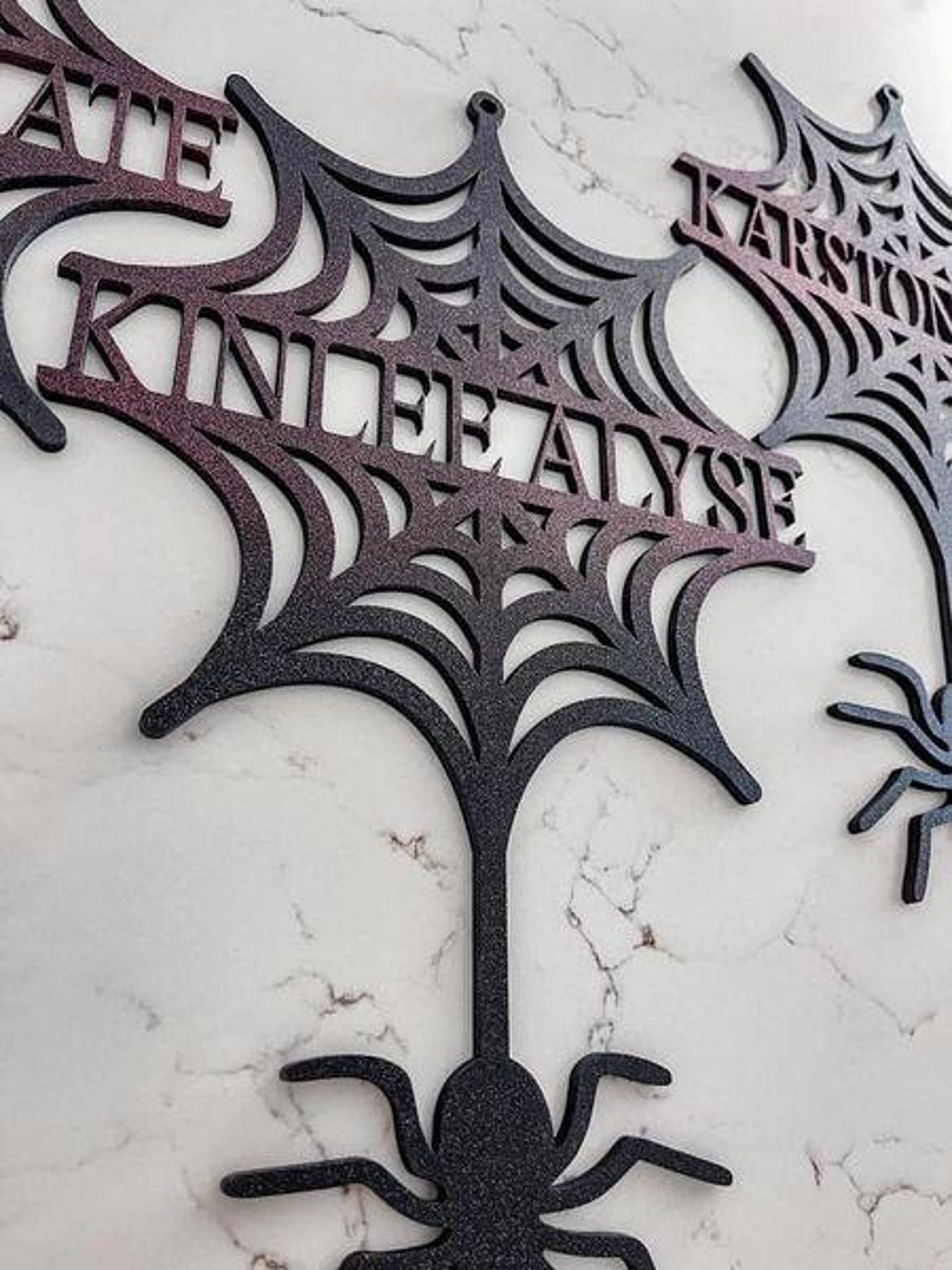 Spider Web Door Hanger, Halloween Door Hanger, Spooky Season, Trick or ...