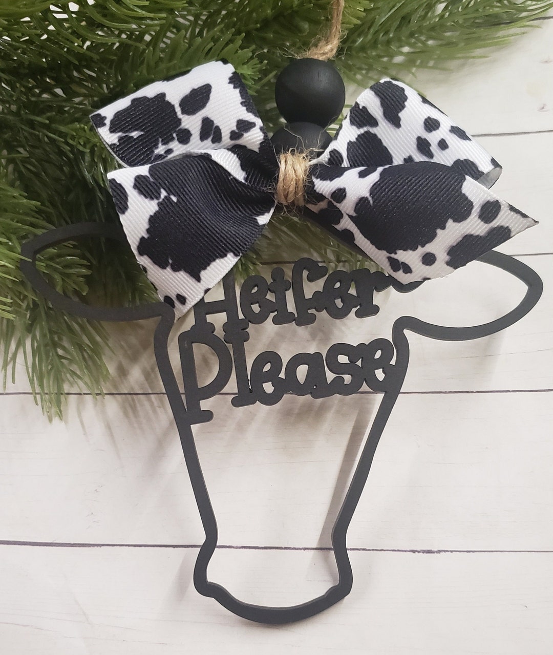 Mama Cow Car Charm, Heifer Please Cow Car Charm, Nottoday Heifer ...
