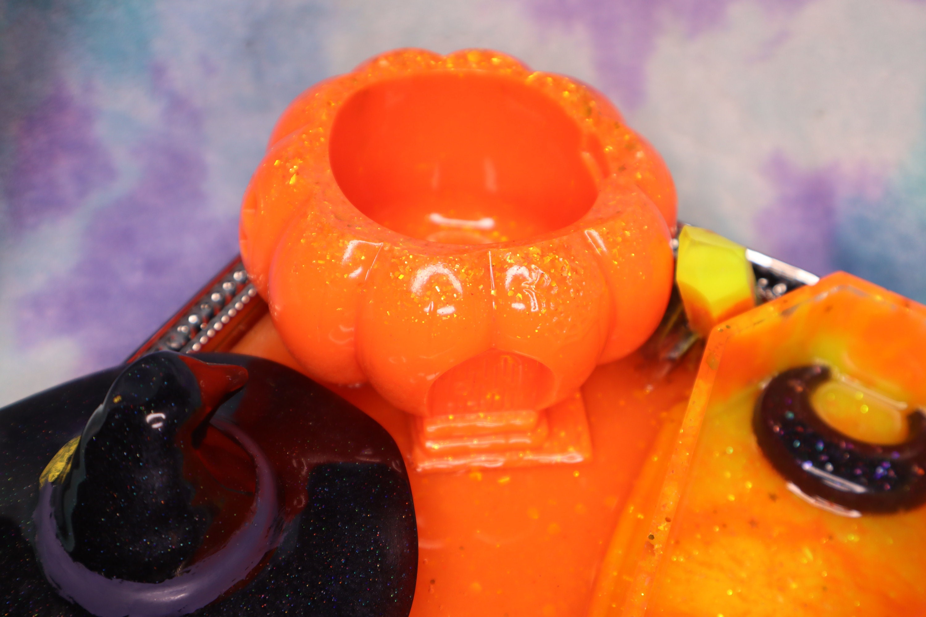 Spooky Goth Resin XL Tray - Etsy