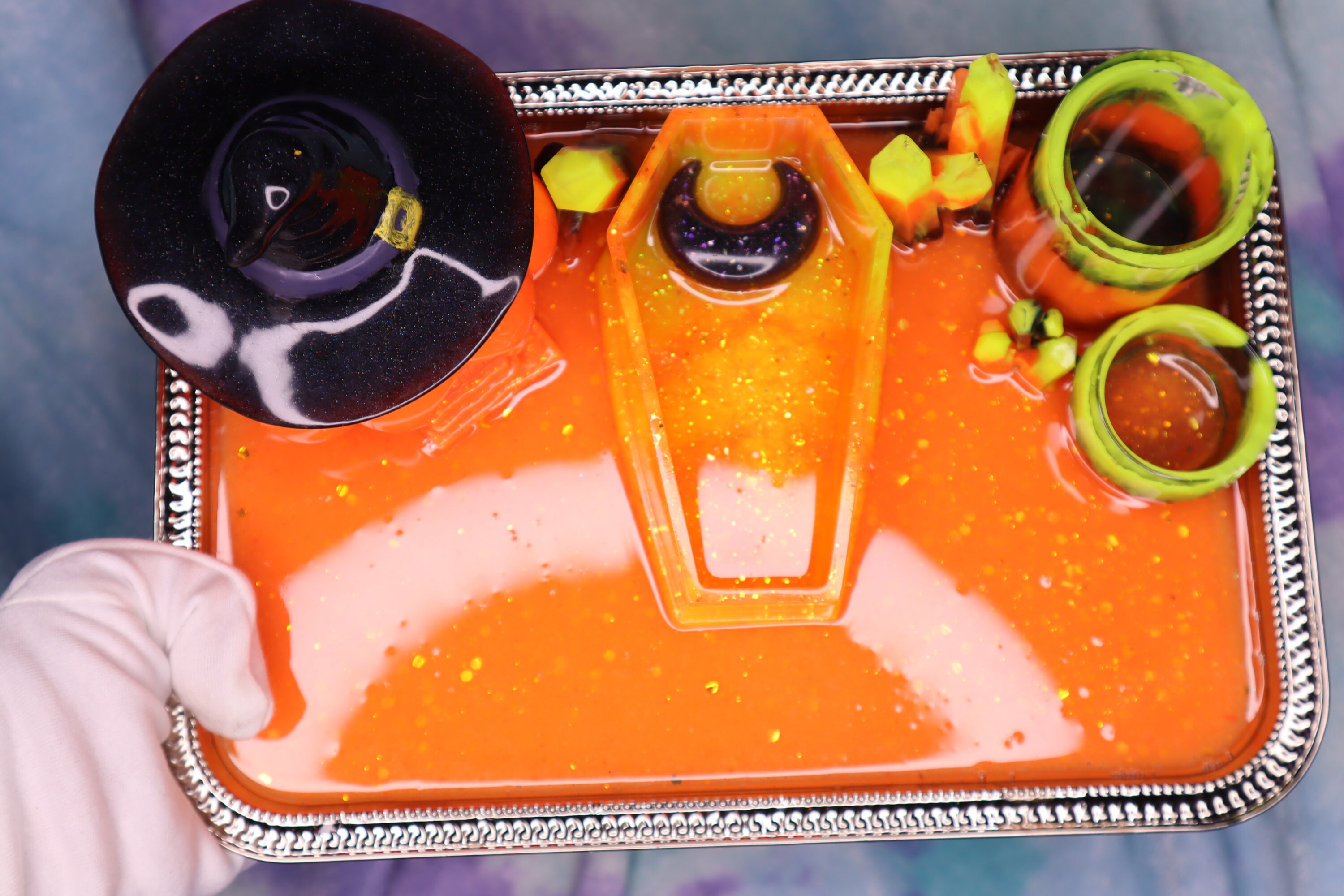 Spooky Goth Resin XL Tray - Etsy