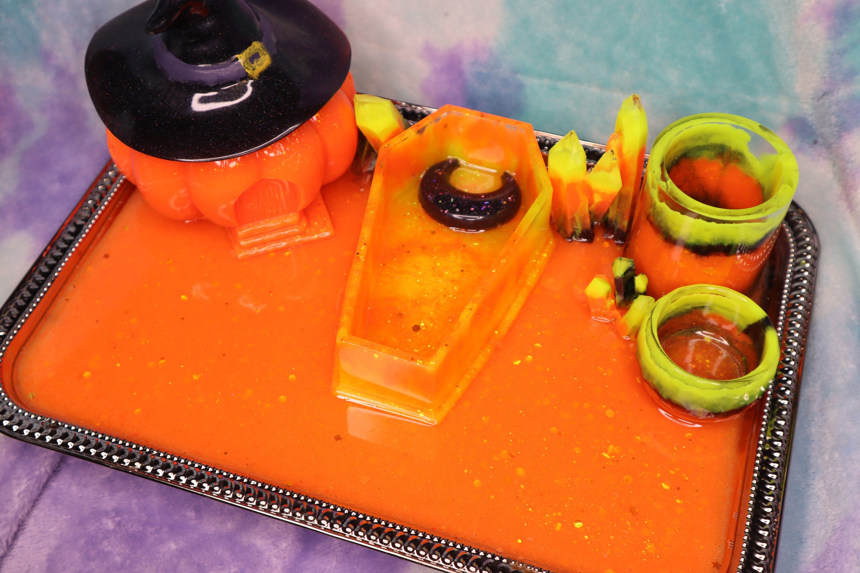 Spooky Goth Resin XL Tray - Etsy