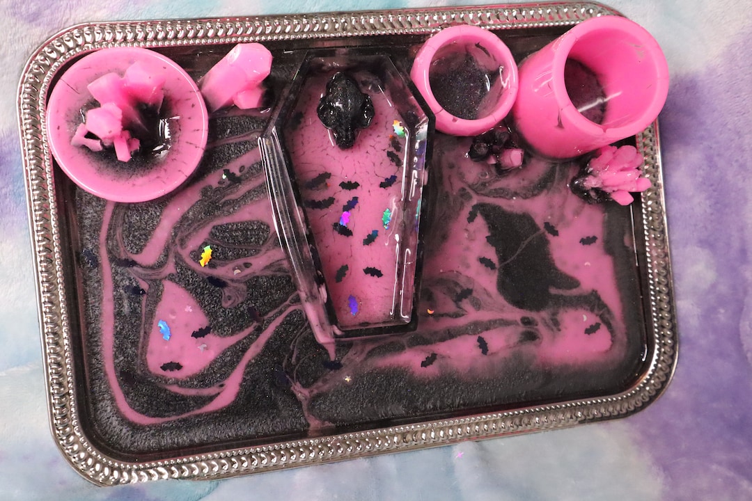 Pastel Goth XL Resin Tray - Etsy