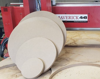 12 Geometric Herringbone MDF Round MDF Circle 12 - Etsy