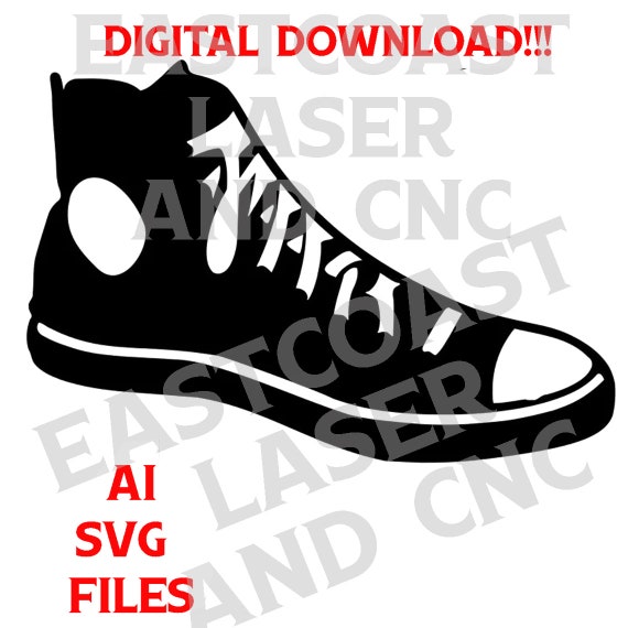 Premium Sneaker SVG Instant Digital Download Svg Ai Files - Etsy
