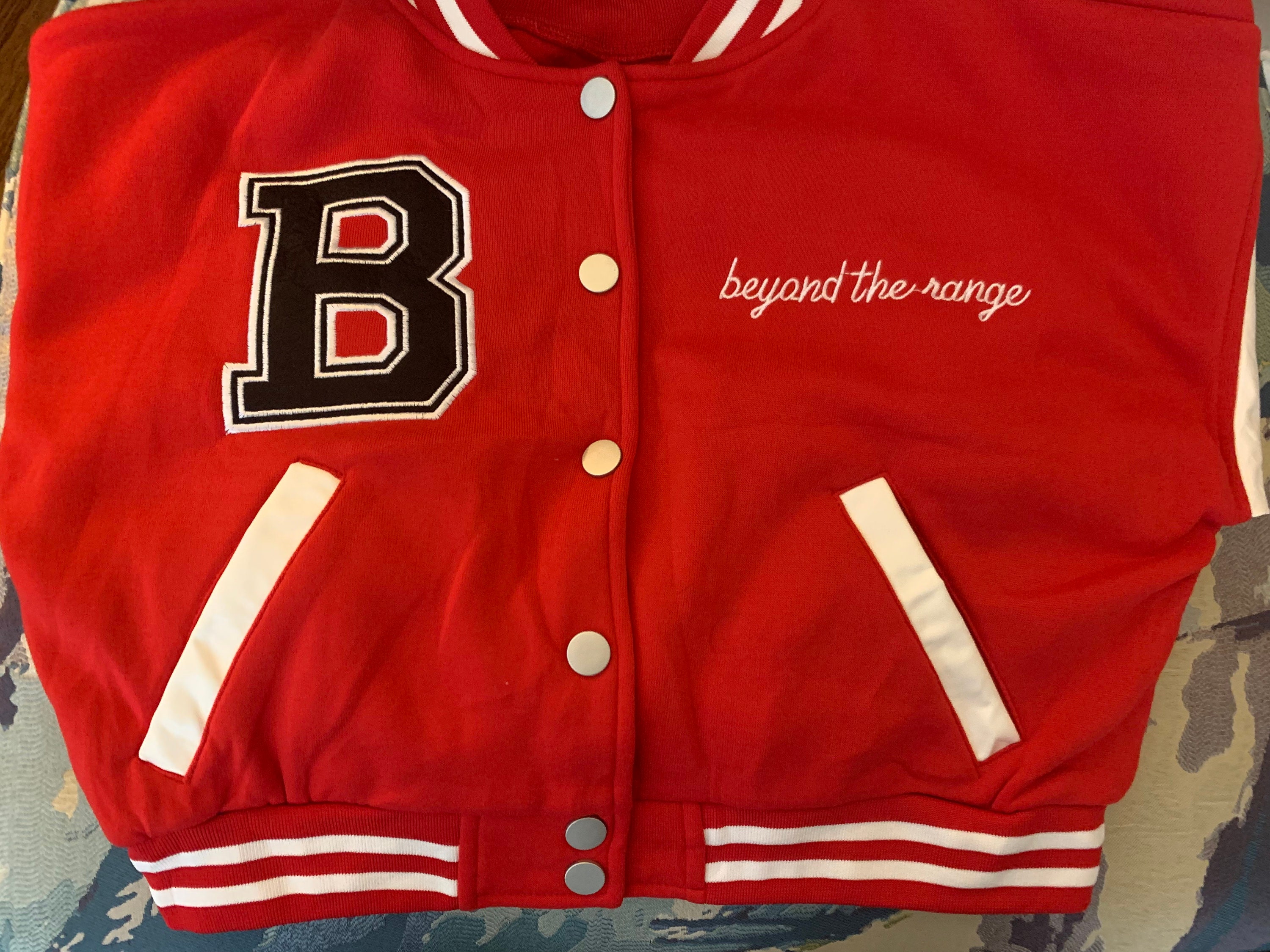 Red Varsity Jacket - Etsy