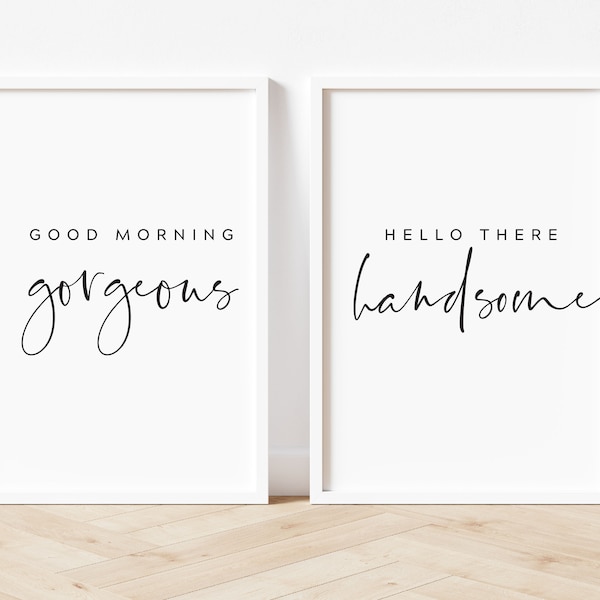 Hello Handsome - Etsy