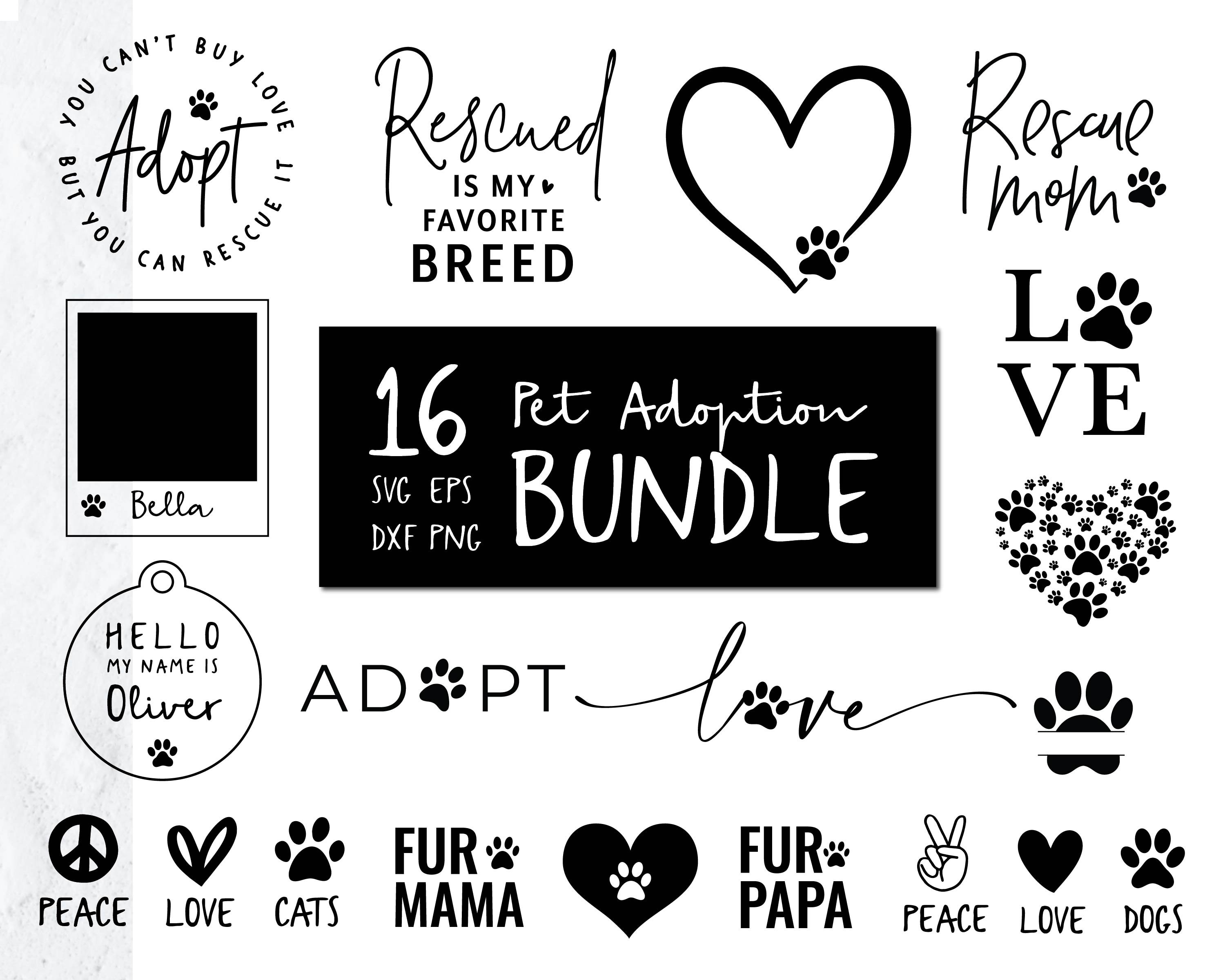 Art & Collectibles Cat Lover svg Digital Download Dog Lover svg Pets ...