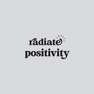 Radiate Positivity SVG Cutting File for Cricut and Silhouette Trendy ...
