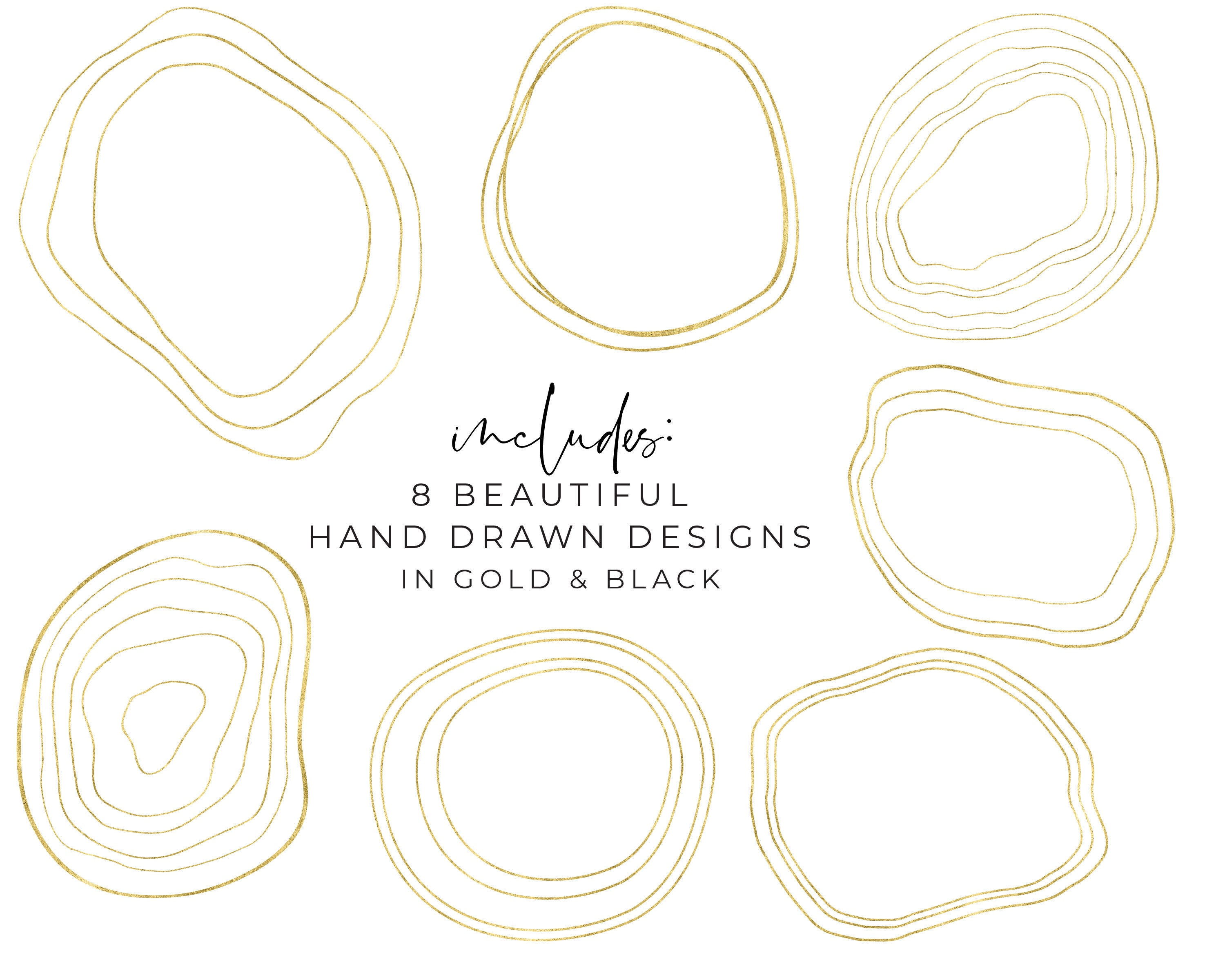 Geode Shapes SVG PNG DXF Eps Abstract Shapes Svg Abstract | Etsy