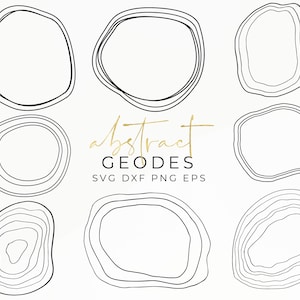 Geode Shapes SVG PNG DXF Eps, Abstract Shapes Svg, Abstract Wavy Lines ...