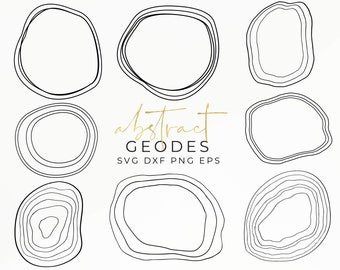 Abstract Shapes Svg - Etsy