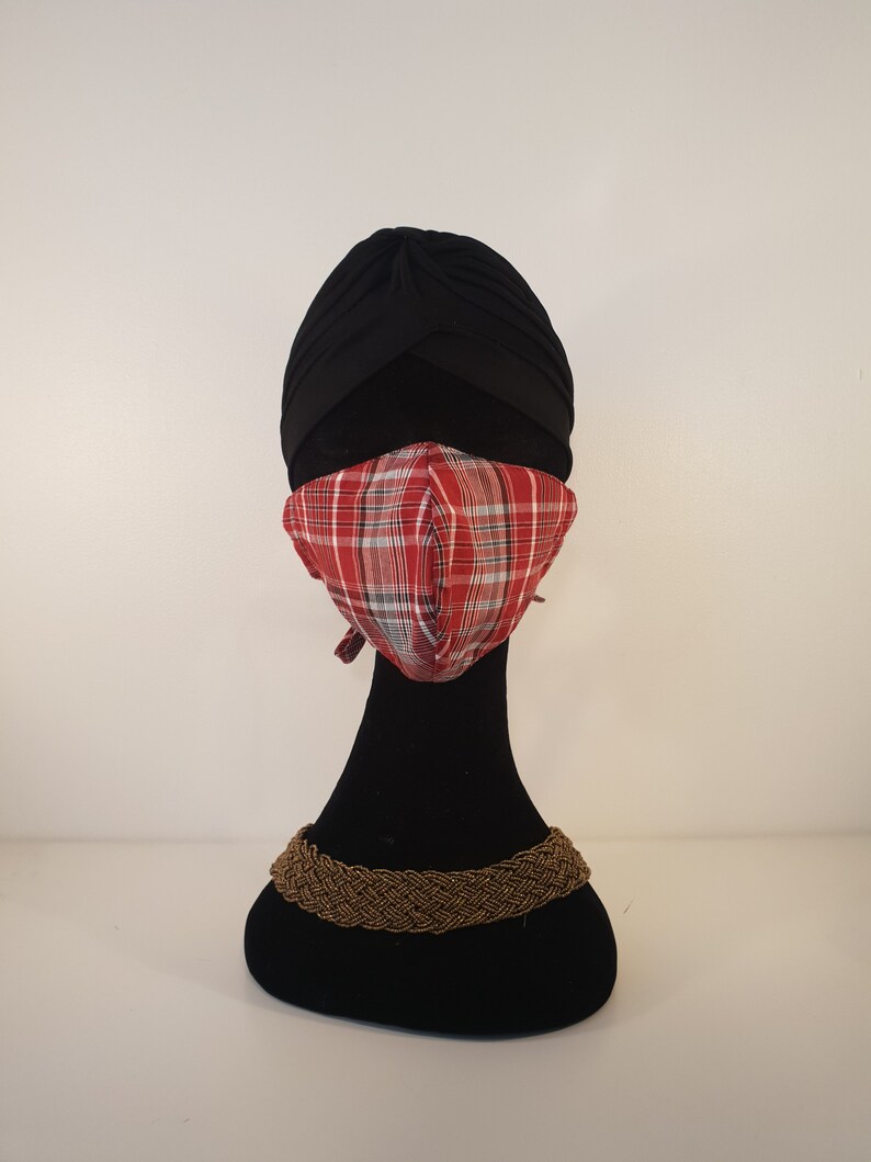 Bandana Jamaican Print Head Wrap / Mask | Etsy