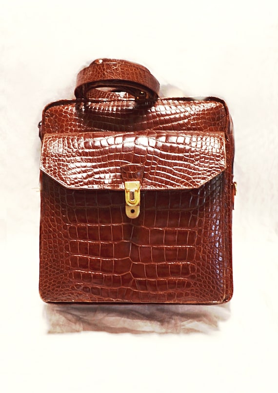 Alligator Bag (Unisex) Custom Purti Made Beverly Hill… - Gem