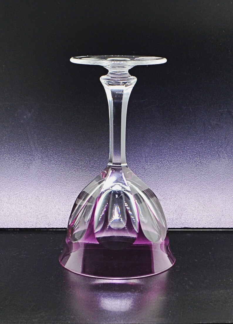 Never Used Moser Crystal "lady Hamilton" Rose Wine Glass With Original ...