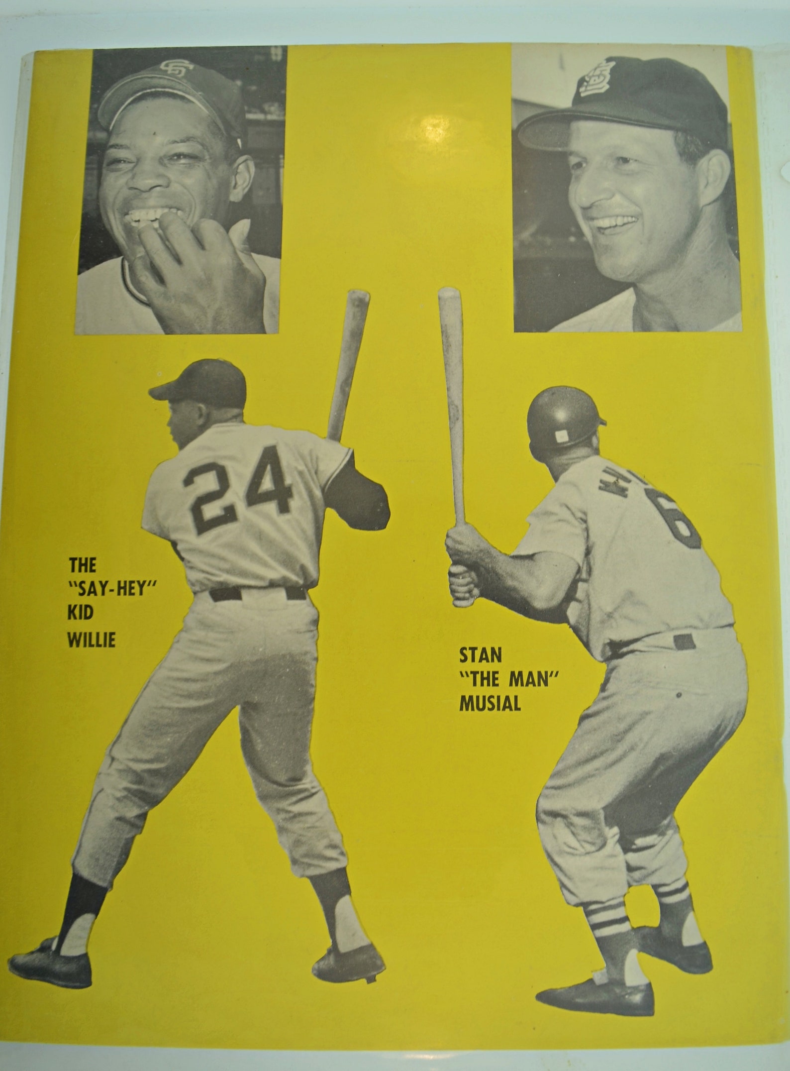 Stan Musial and Willie Mays Magazine Publication 1963 - Etsy