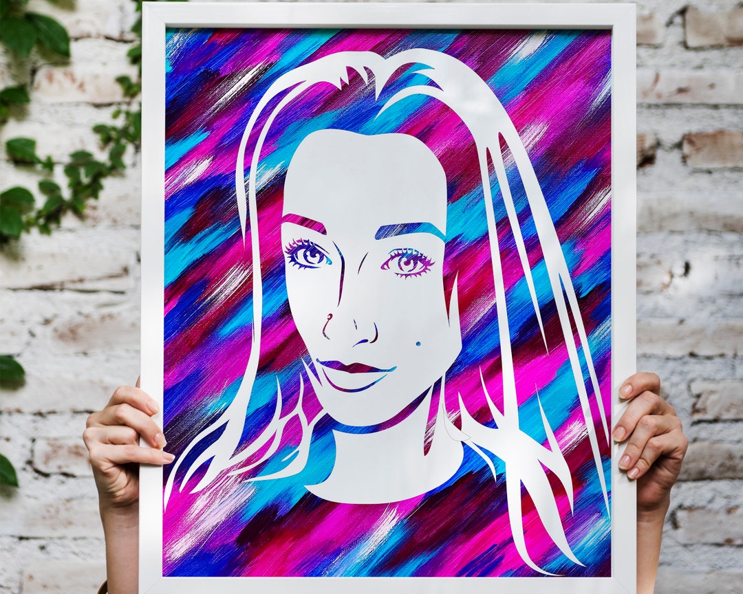 DIY Custom Portrait Gift From Photo , Realistic Giclee Painting ...